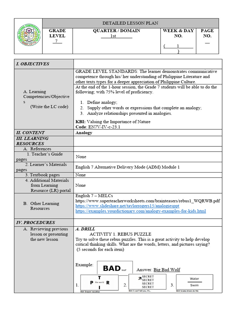 Dlp Analogy Vsu Demo Pdf Analogy Learning