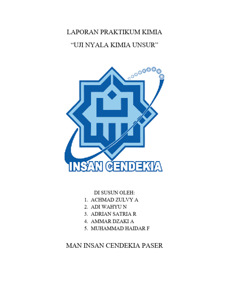 Dasar Teori Uji Nyala Unsur Kimia | PDF