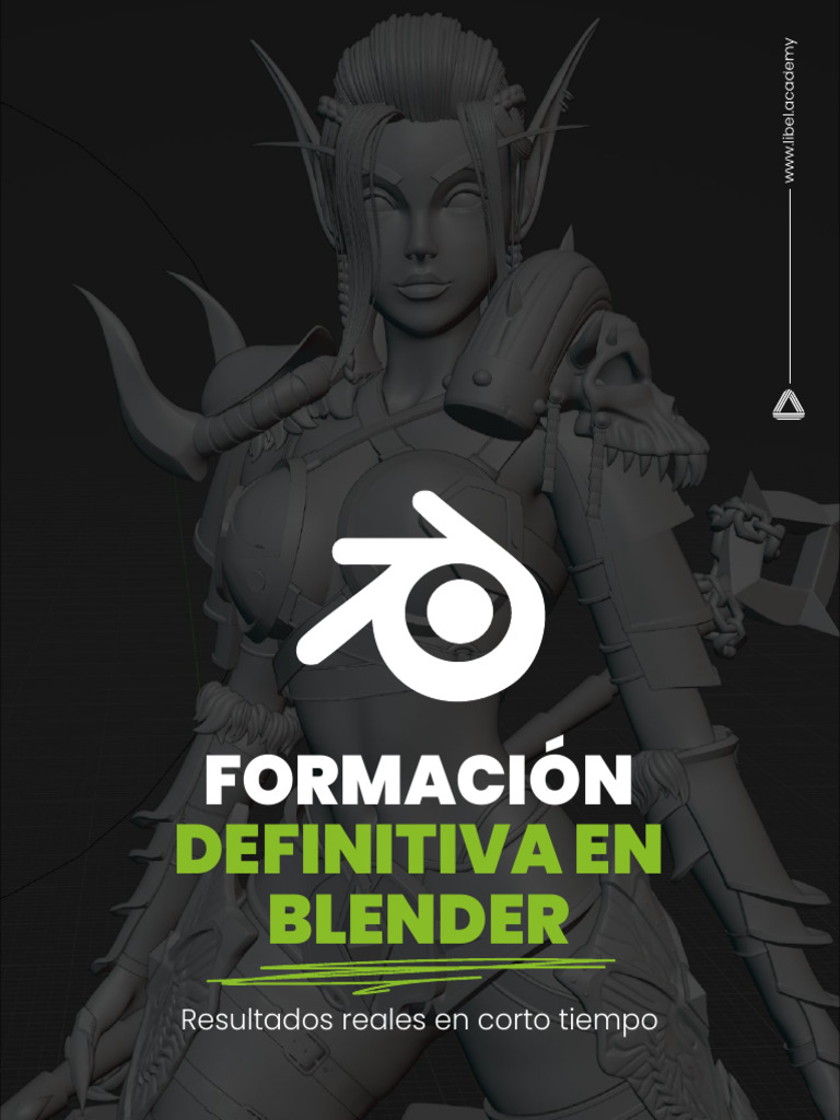 Guía Completa de Modelado en Blender | PDF | Licuadora (Software ...