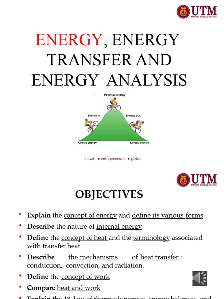 3 - Energy, Energy Transfer, Energy Analysis | PDF | Heat | Heat Transfer