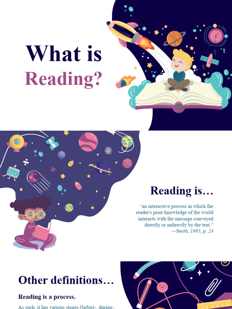 What Is Reading | PDF | Reading Comprehension | Pedagogy