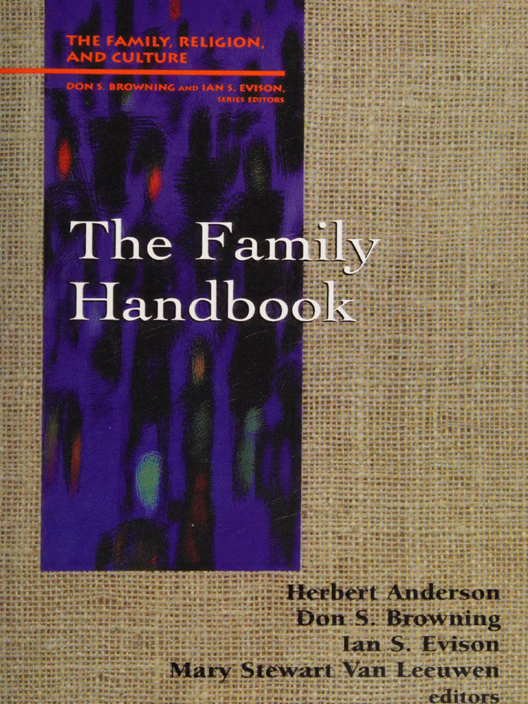 The Family Handbook - Anderson, Herbert, 1936 - 1998 - Louisville, Ky ...