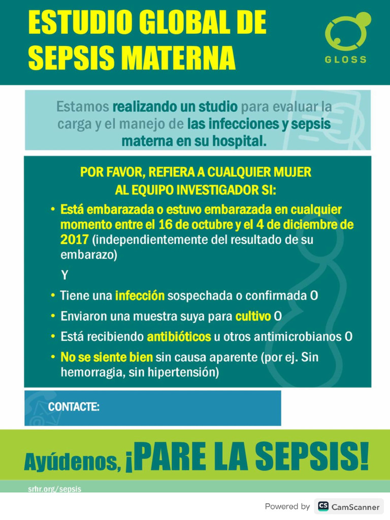 Sepsis Materna | PDF