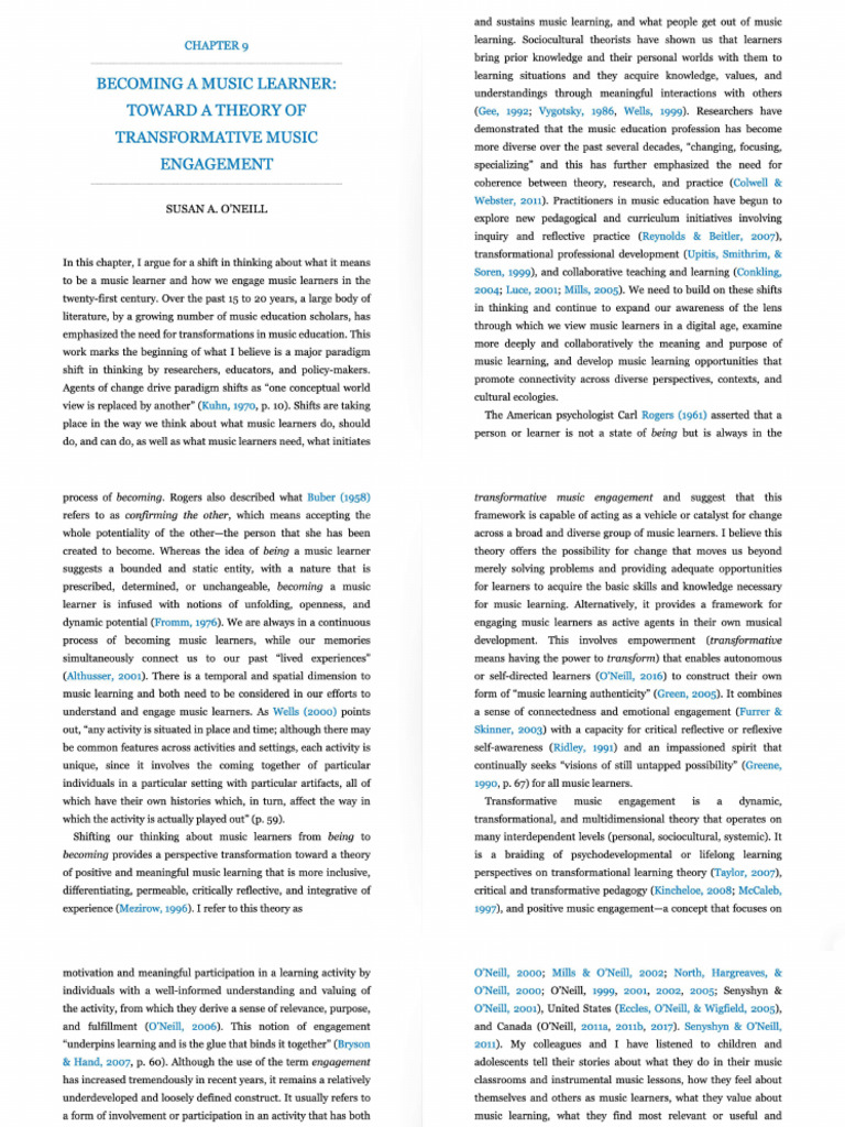 Oxford Becoming A Music Learner | PDF