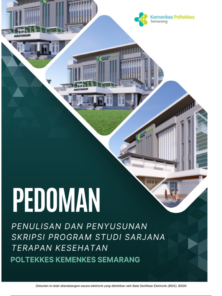 Buku Pedoman Skripsi 2024 | PDF