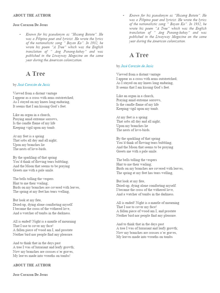 A Tree | PDF