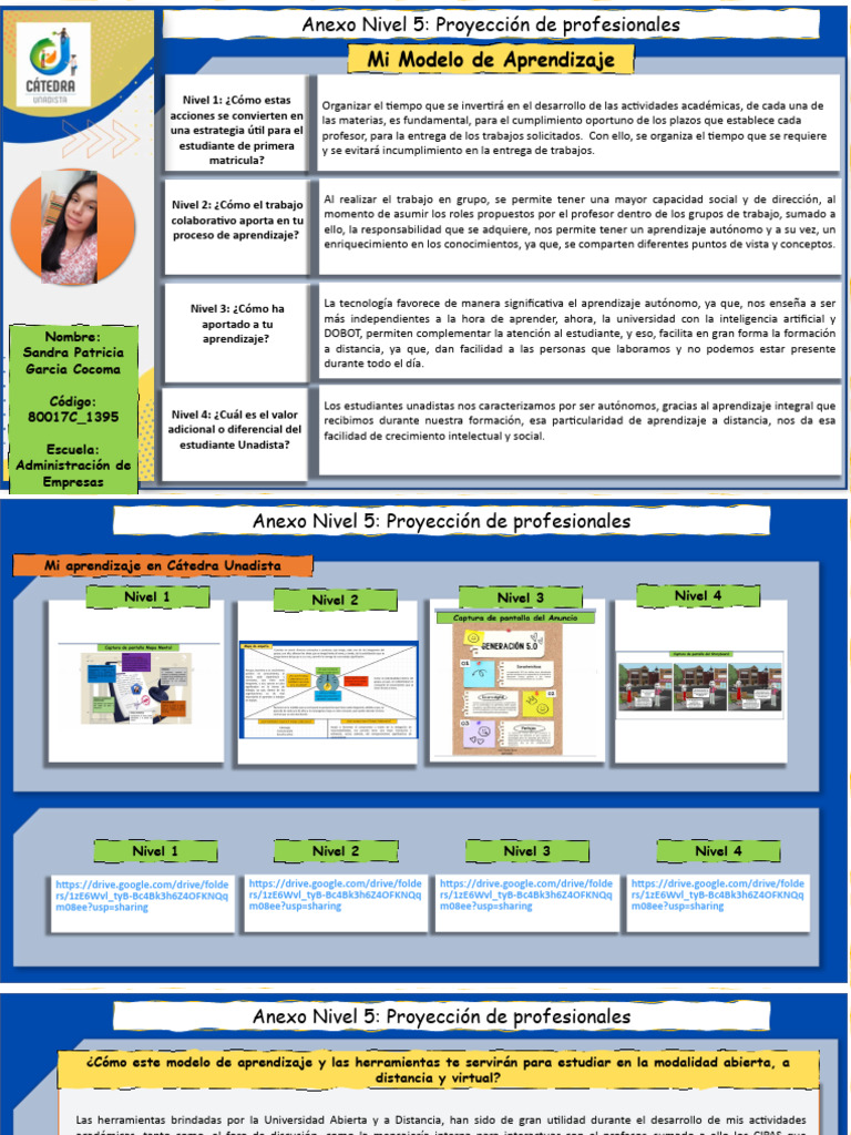 Anexo 5 - Nivel 5 Modelo de Aprendizaje | PDF | Aprendizaje | Maestros