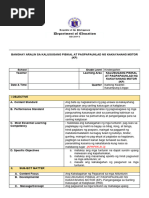 KINDERGARTEN PROGRESS REPORT CARD - Tagalog SAN JUAN ES 2023-2024 | PDF