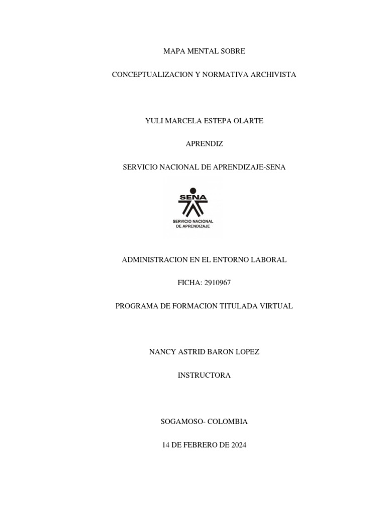 Mapa Mental Gestion Documental | Descargar gratis PDF | Gestión de registros | Informática