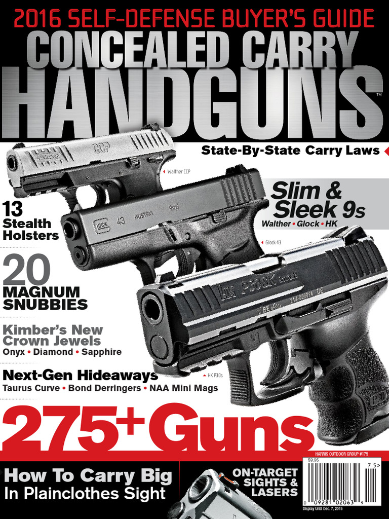Concealed Carry Handguns 2016 | PDF | Handgun | Firearms