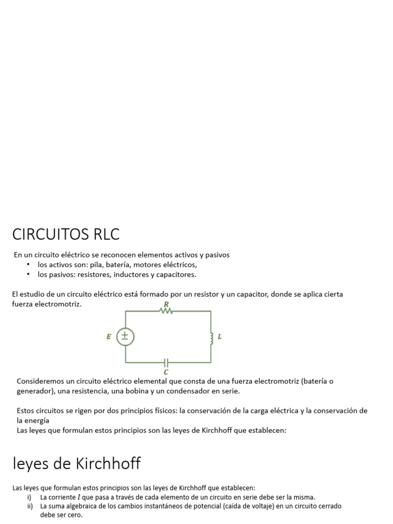RCL | Descargar gratis PDF | Inductor | Red eléctrica