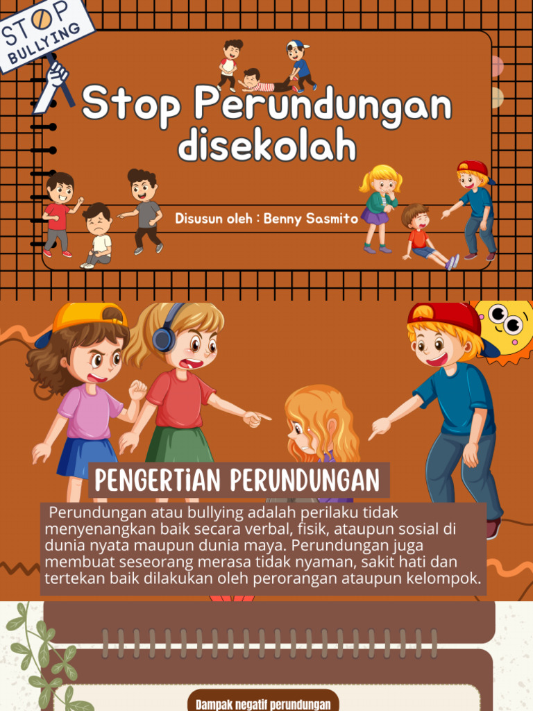 Stop Perundungan Disekolah | PDF