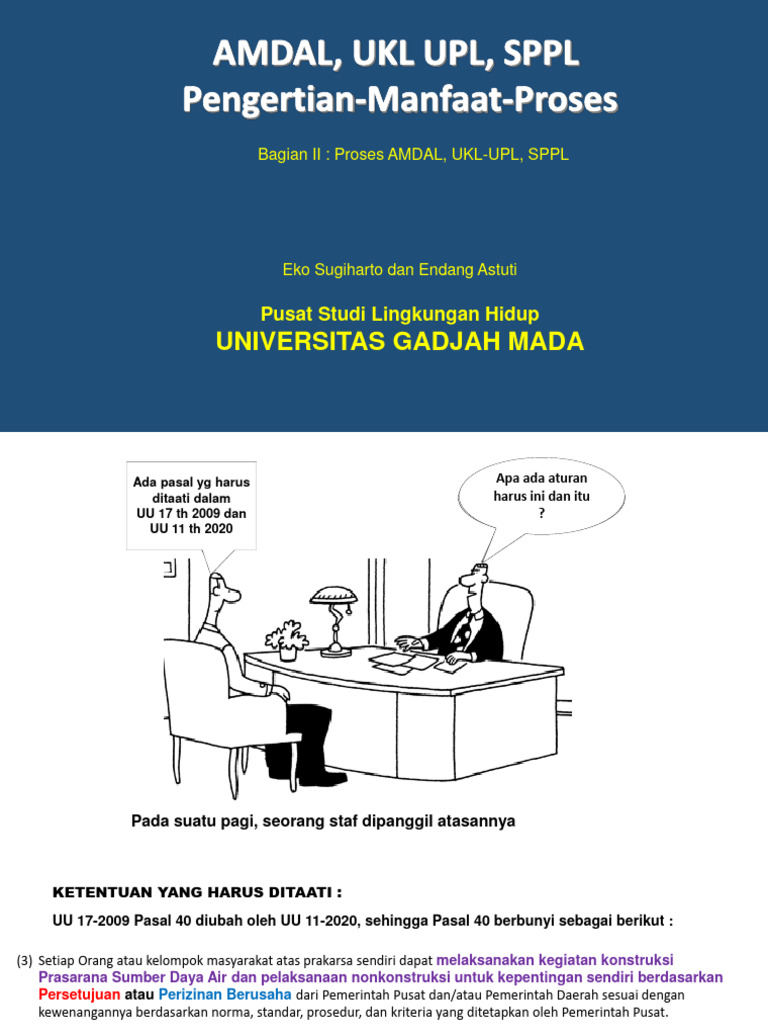 B - Pengertian, Proses, Dan Manfaat AMDAL | PDF