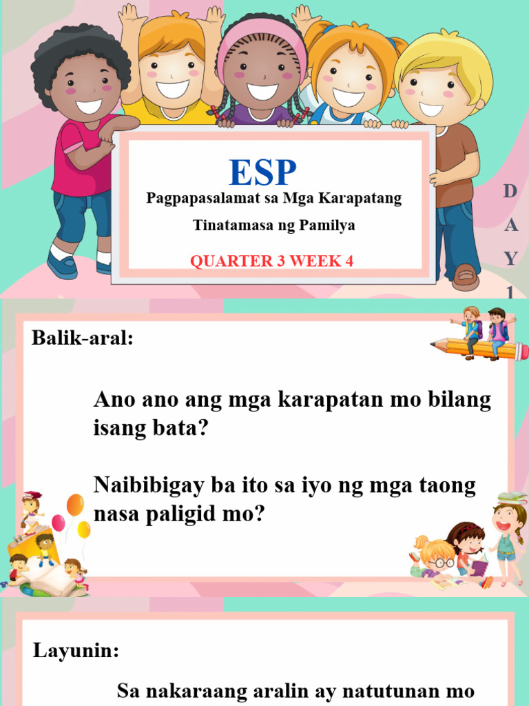 Esp 2-Q3-Week 4 | PDF