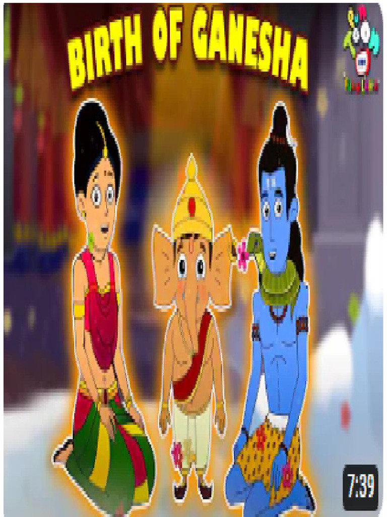 Birth of Ganesha | PDF | Shiva | Hindu Deities