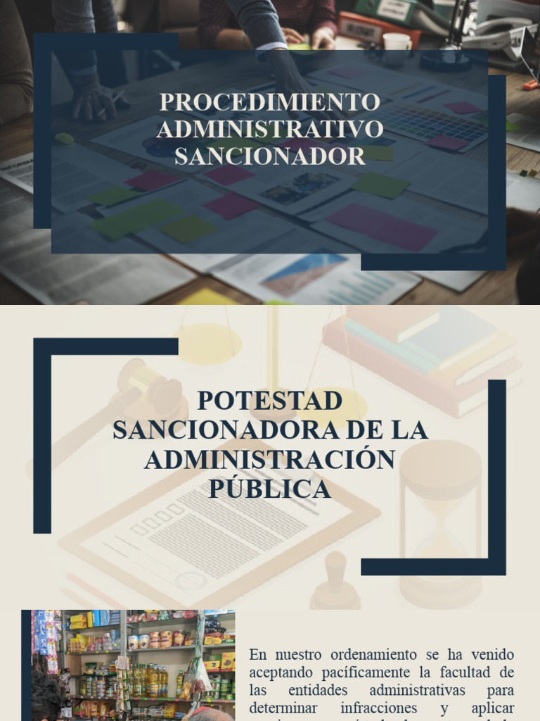 Procedimiento Administrativo Sancionador | PDF | Gobierno | Justicia