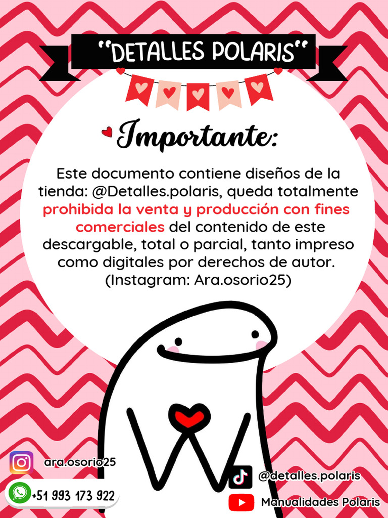 Plantilla Para Cajita De Regalo Aesthetic Pdf