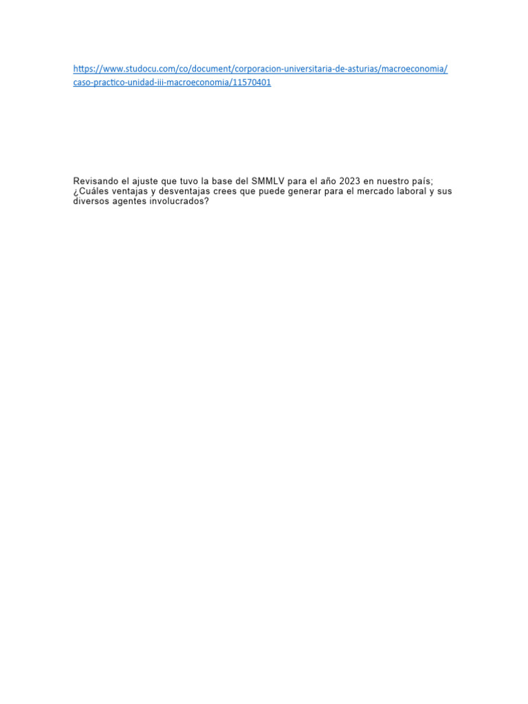 Caso 3 Macro | PDF | Negocios