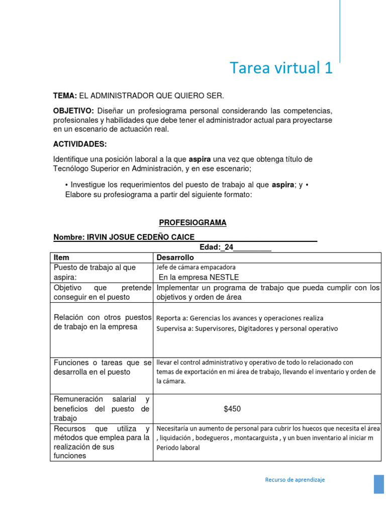 Tarea 4 Administracion 1111 | PDF | Liderazgo | Economias