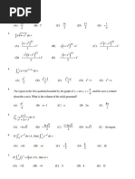 Unit 6 AP Calculus AB FRQ Practice | PDF | Integral | Function ...