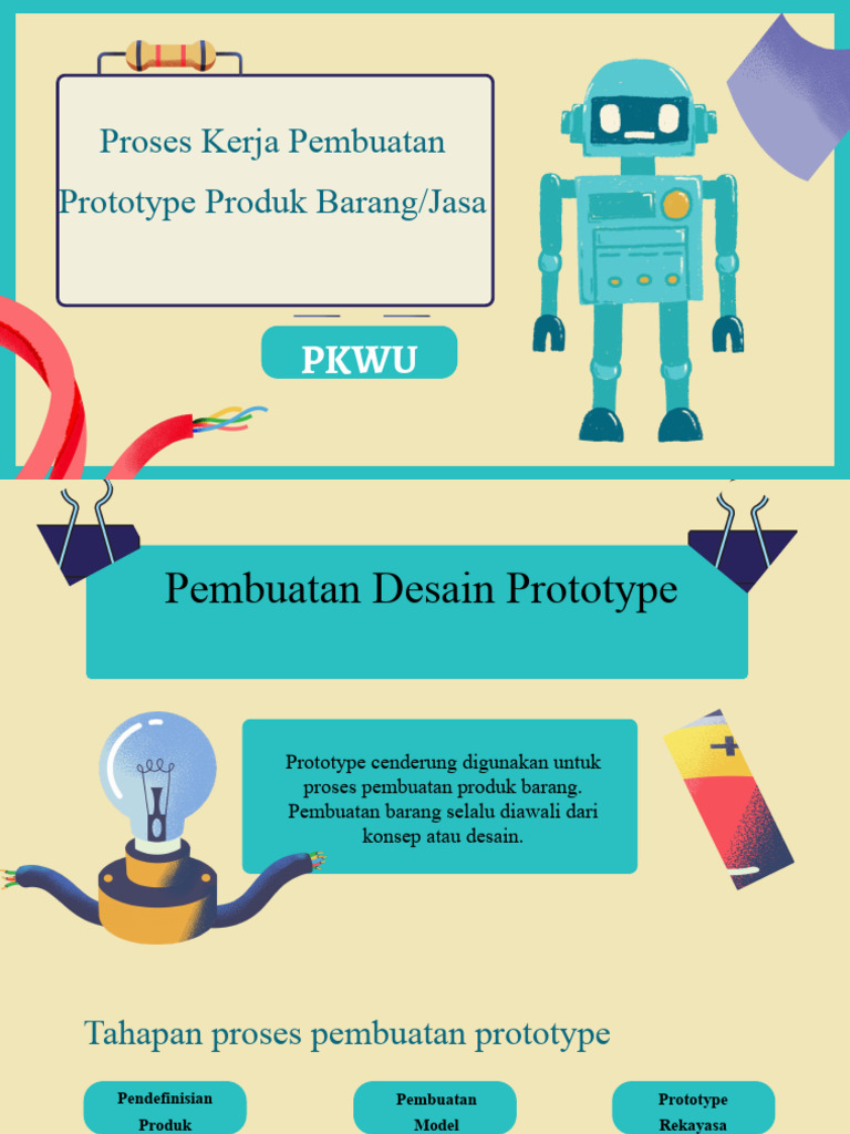 Proses Kerja Pembuatan Prototype Produk Barang Dan Jasa | PDF