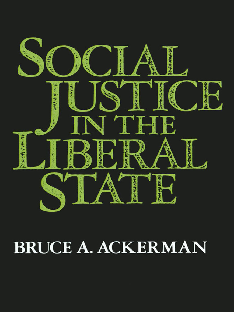Social Justice in The Liberal State | PDF | Reason | Liberalism