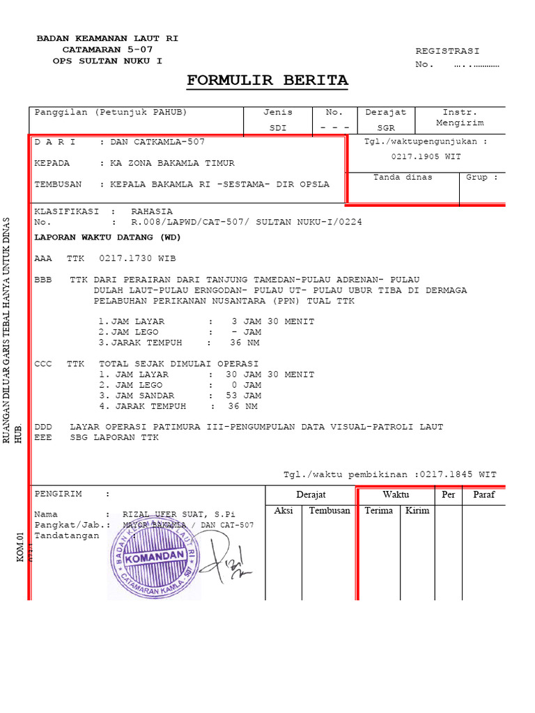 r.008. Lap WD Ops Sultan Nuku I Catamaran-507 0217 | PDF