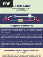 Sistem Kontrol Open Loop dan Close Loop | PDF