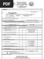 CS Form No. 7 Clearance Form Revised 2018 | PDF | Business