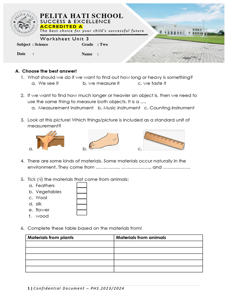 Ws 1 Unit 3 Pdf Materials