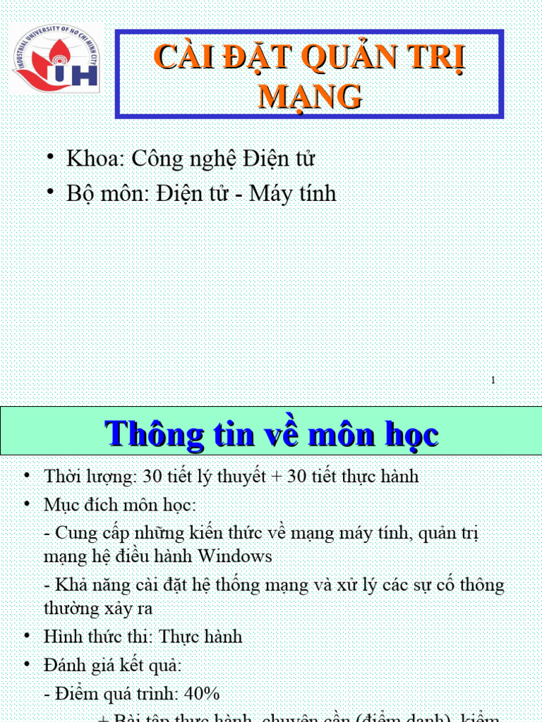 Bai 00-Gioi Thieu | PDF
