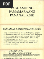 Imrad-Format - Pagbasa at Pagsusuri | PDF