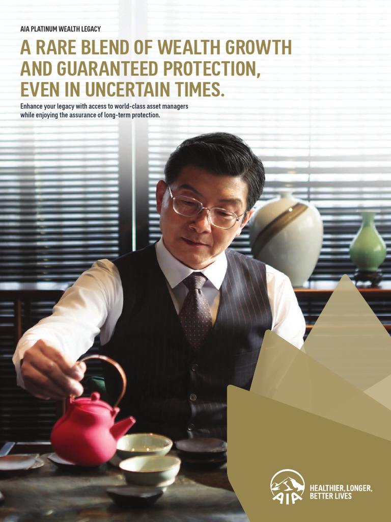 AIA Platinum Wealth Legacy Overview | PDF | Insurance | Business