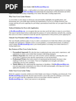 Embassy Job Cover Letter Guide | PDF | Résumé