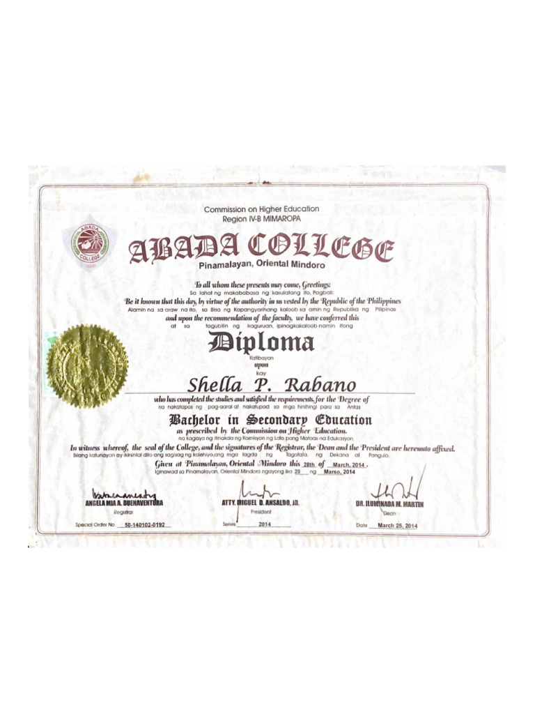 Award Certificate | PDF