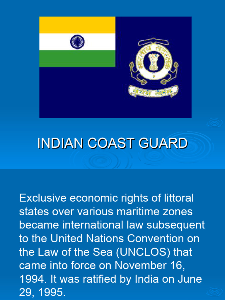 Coast Guard | PDF | Coast Guard | Exclusive Economic Zone