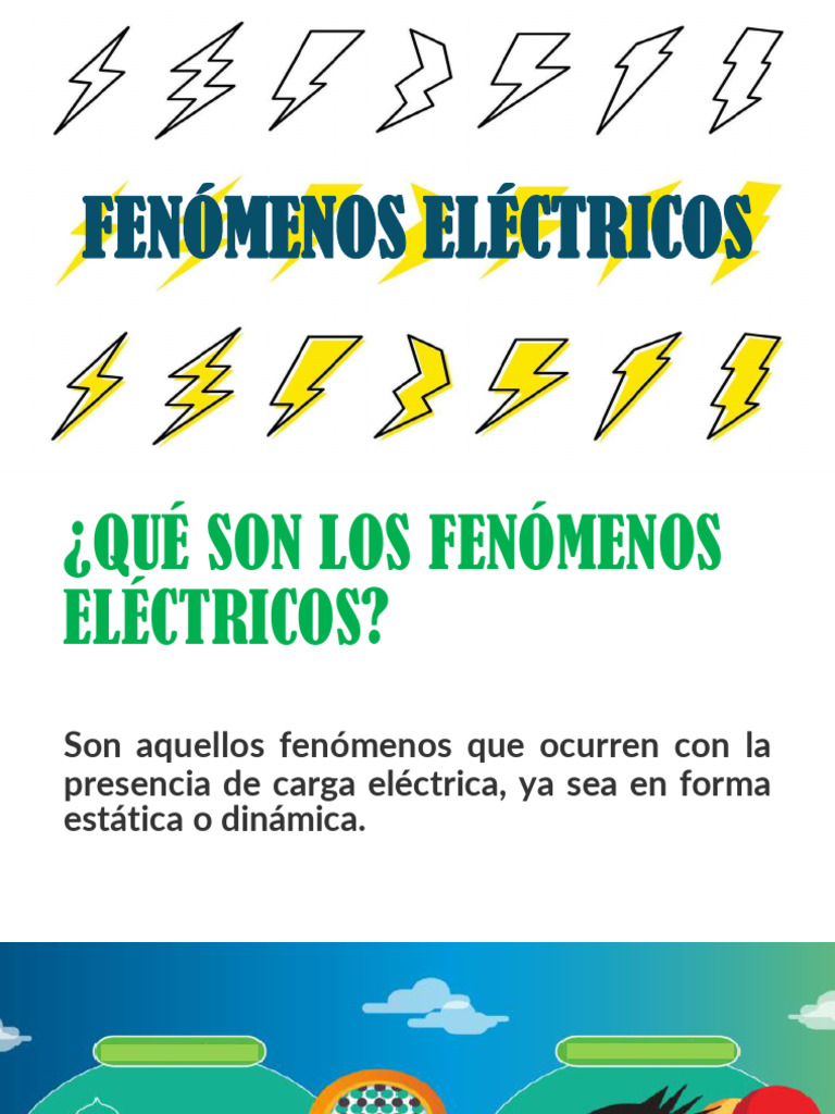 Fenómenos Eléctricos 20 de Febrero 2024 | PDF | Electricidad | Relámpago