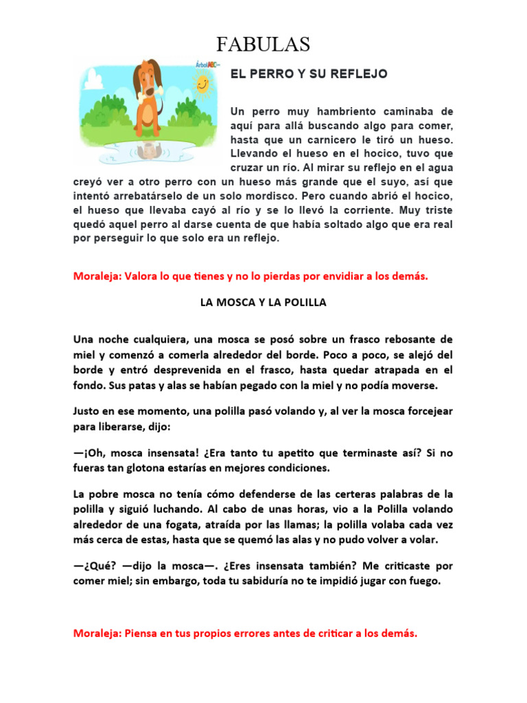 El Perro y Su Reflejo | PDF