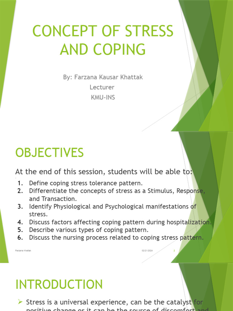 Stress and Coping | PDF | Stress (Biology) | Anxiety