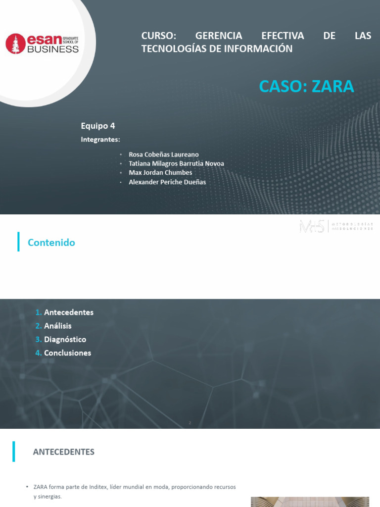 Caso Zara - Grupo 4 | PDF | Mercado (economía) | Modelo de negocio