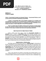 Stages of Felonies: Attempted, Frustrated, Consummated | PDF | Crimes ...