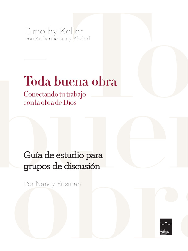 Estudio sobre la Teología del Trabajo | PDF | Dios | Martin Luther