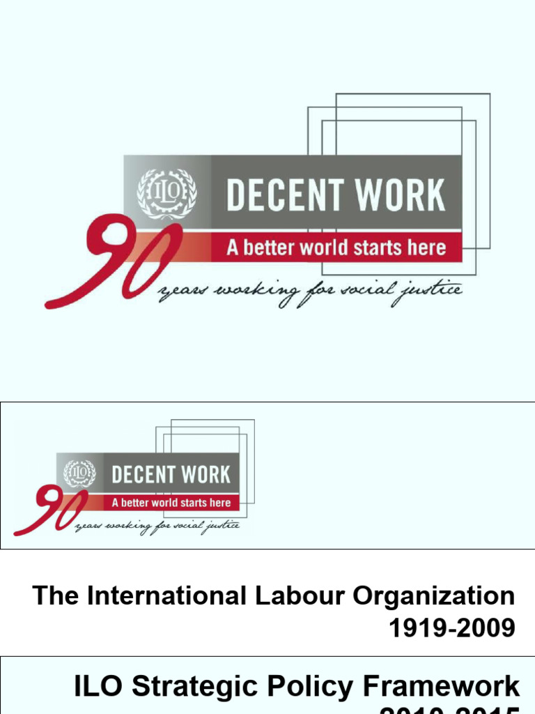 ILO What Is Presentation | Download Free PDF | International Labour ...