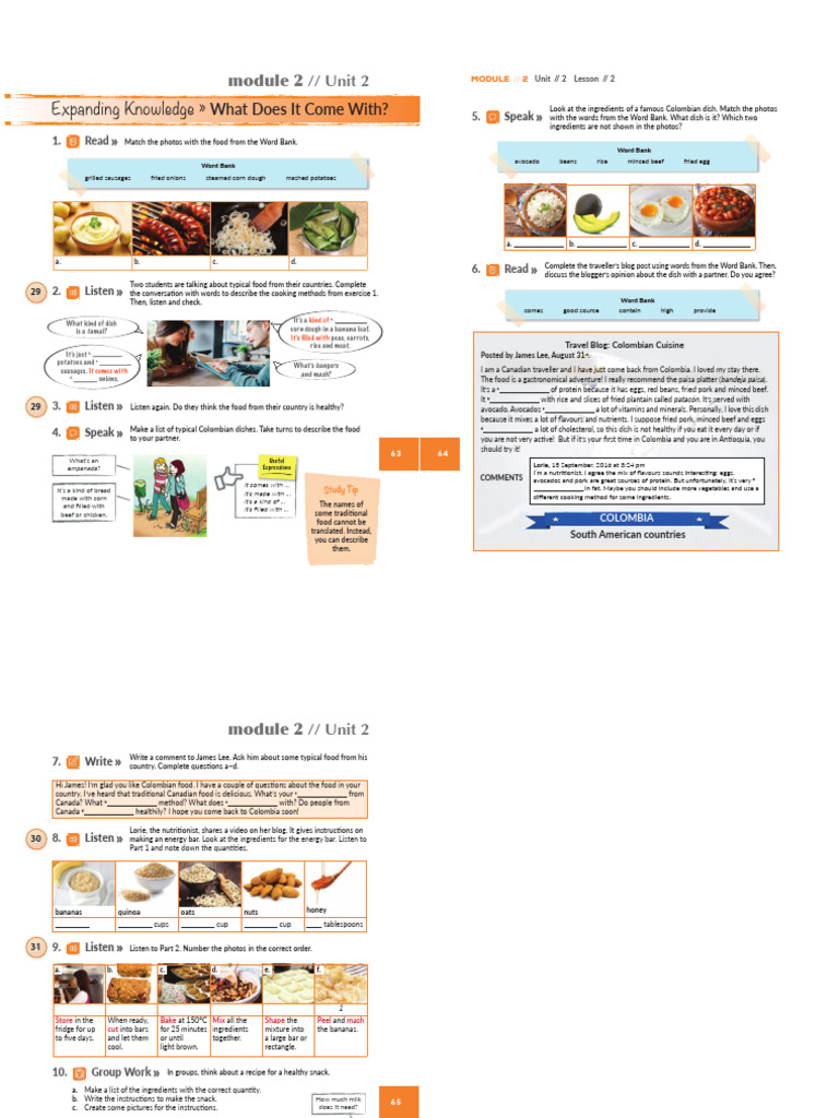 Way To Go Students Book 3 v2021 | PDF | Cuisine | Food And Drink