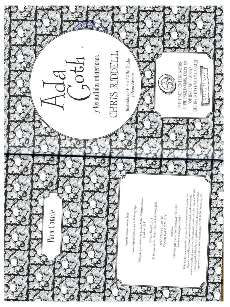 Ada Goth y Los Aullildos Misteriosos | PDF