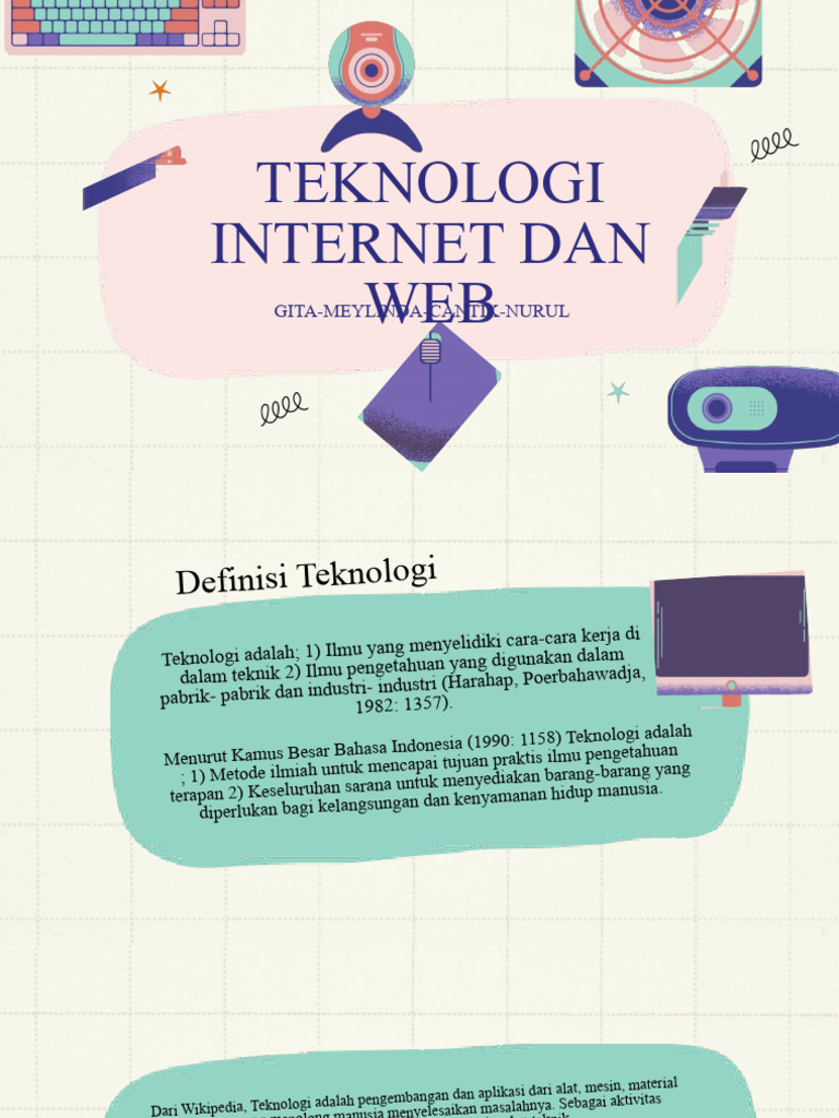 Teknologi Internet dan Web: Definisi & Manfaat | PDF