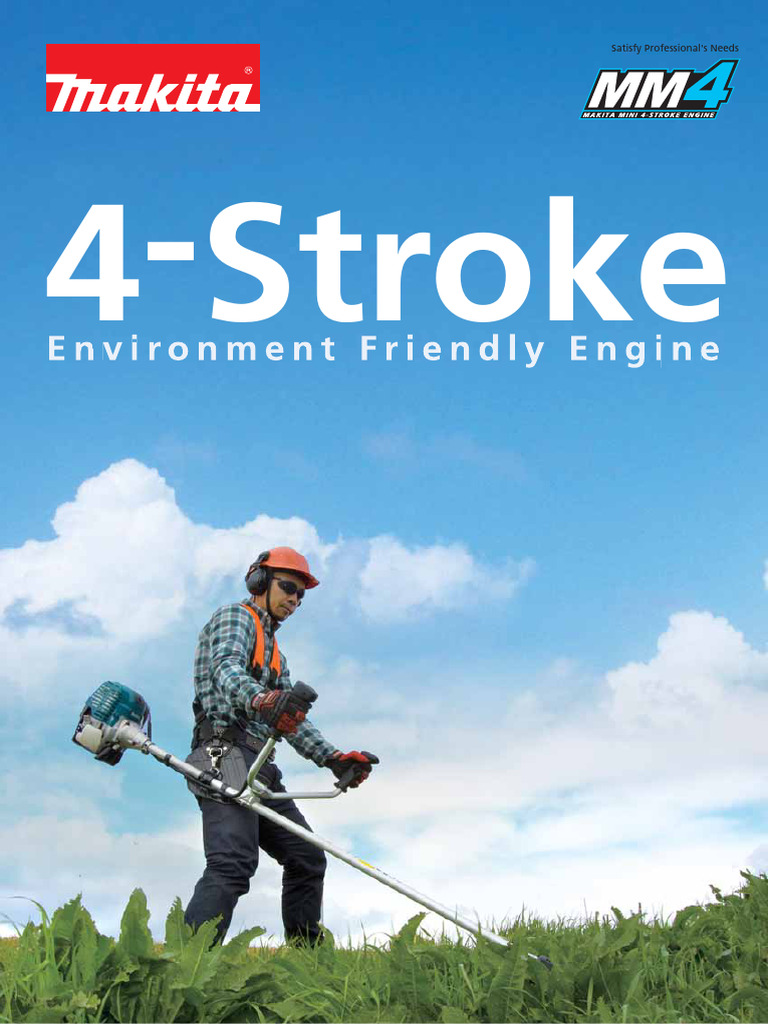 MAKITA 4stroke Mm4 View | PDF | Internal Combustion Engine | Vehicles