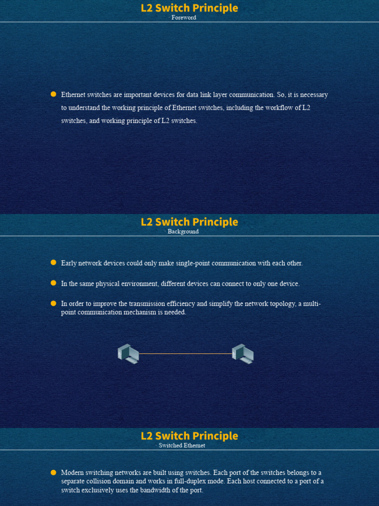 2-2-1. L2 Switch Principle | Download Free PDF | Network Switch | Ethernet