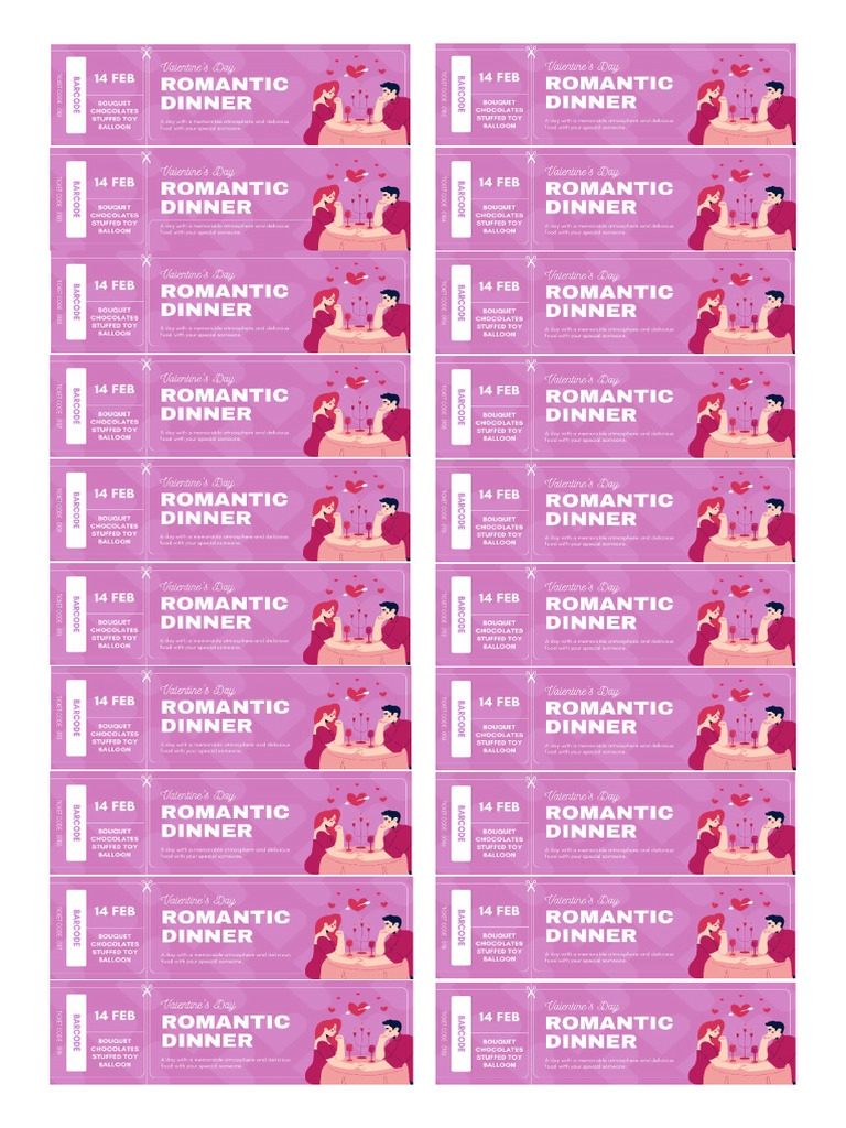 Raffle Tickets - 101-120 | PDF