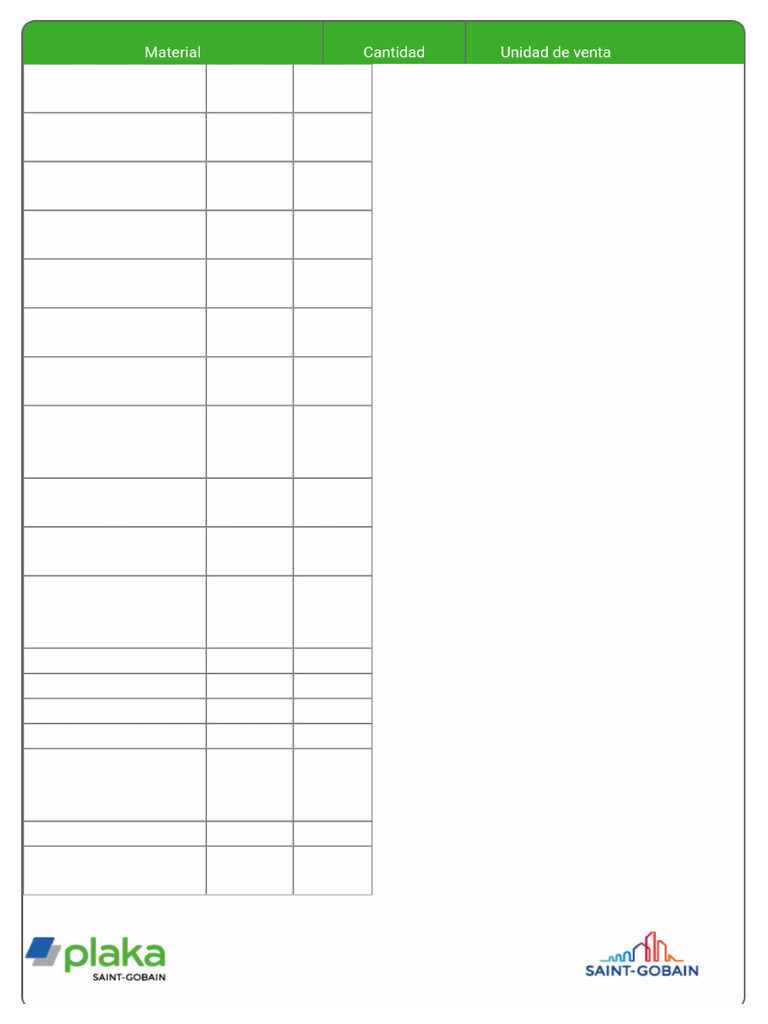 Materiales Plaka | PDF